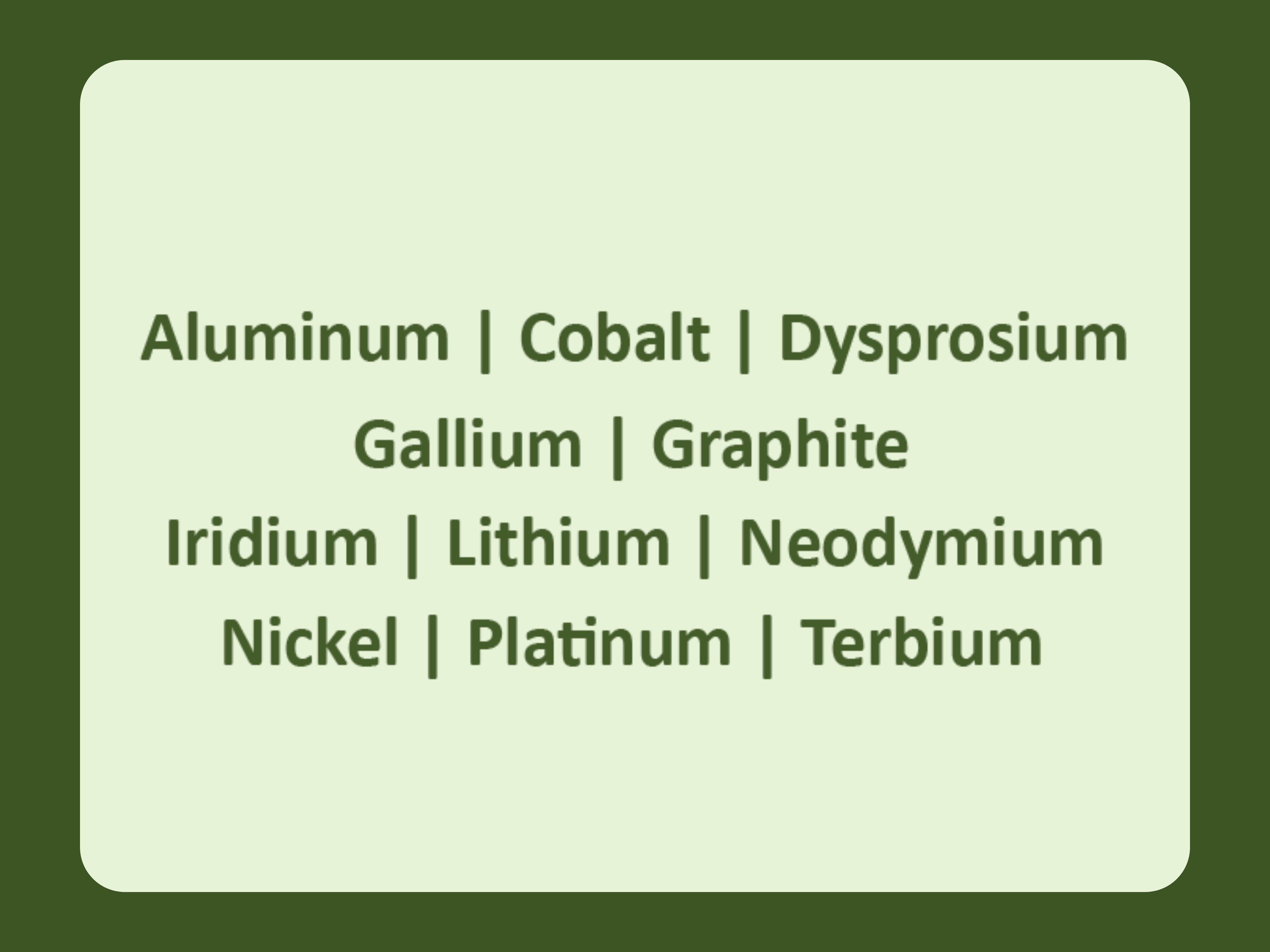 Aluminum is a Critical Material | The Aluminum Association