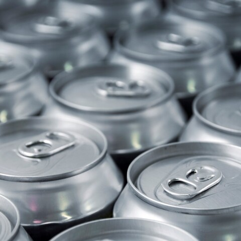 Aluminum cans store